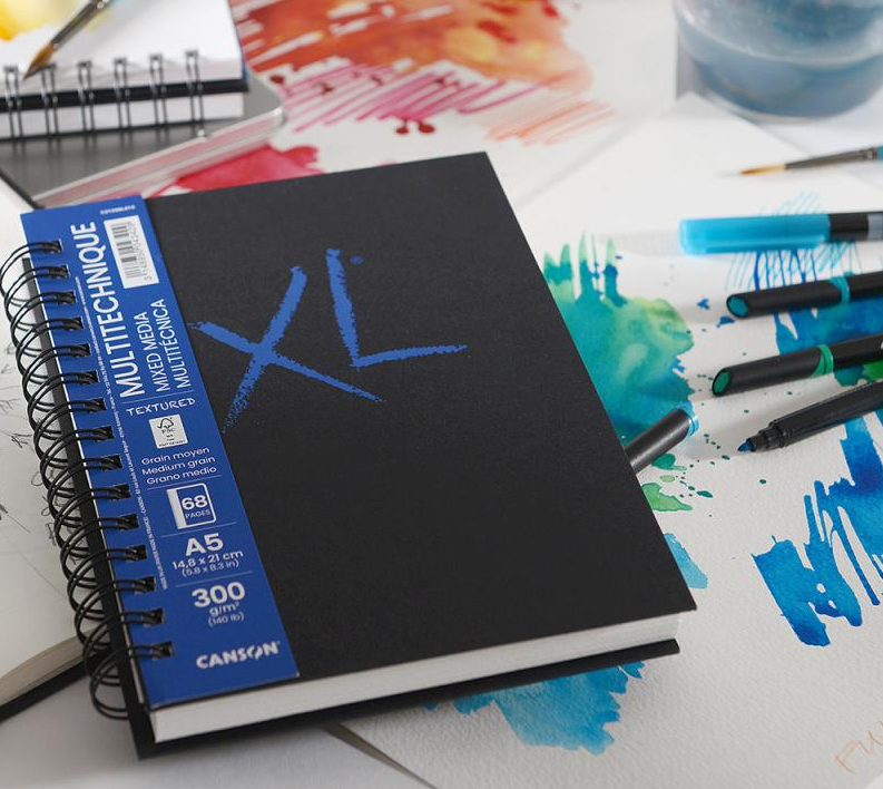 ART-MATERIJAL CANSON XL ART BOOK MIXED MEDIA TEKSTURIRANI PAPIR 300g