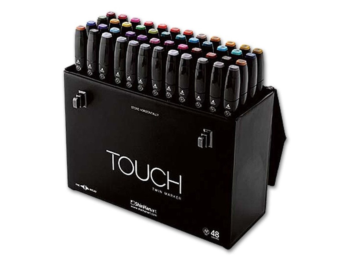 ART-MATERIJAL -SHINHAN ART TOUCH SET 48 ALKOHOLNIH MARKERA -35%